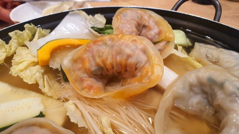 신중동맛집 아리랑 개성손만두 신중동점 손만두전골 네이버 블로그