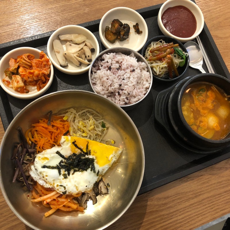 은평성모병원 구내식당 푸드코트 식사 밥집 맛집 매생이떡국 버섯비빔밥과 언양식불고기 전주비빔밥 후기분식 겨울 메뉴 가격