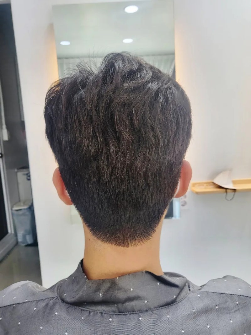 [석적미용실] 남자 뜨는머리 볼륨매직 악성곱슬 예뿜헤어 : 네이버 블로그