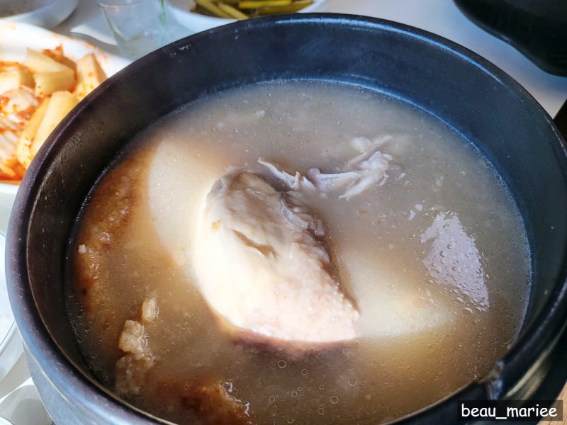 가평 맛집 감나무집 뜨끈한 누룽지 삼계탕으로 몸보신을 가평역 맛집 추천 내돈내산 네이버 블로그