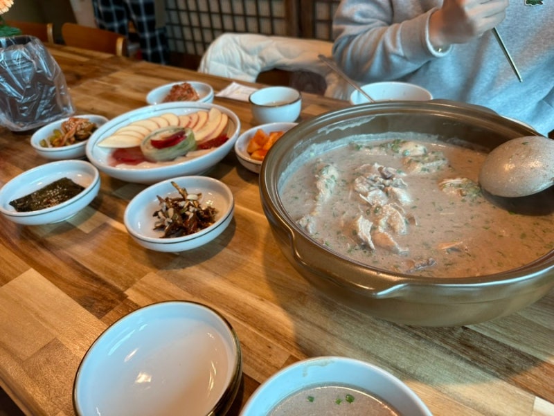 진안군 맛집 산들엄니밥상 들깨삼계탕 추운겨울 진한 들깨국물 네이버 블로그