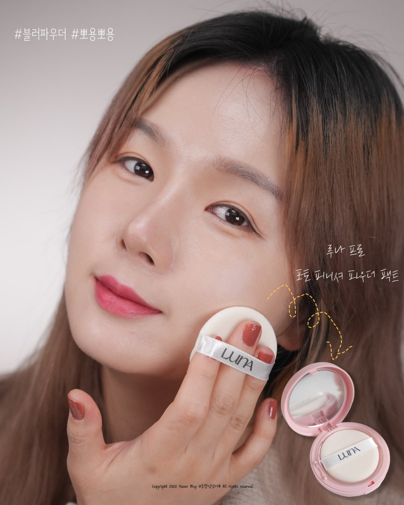 썬팩트 기름종이파우더 루나 02 프로 포토 피니셔 블러파우더 네이버 블로그