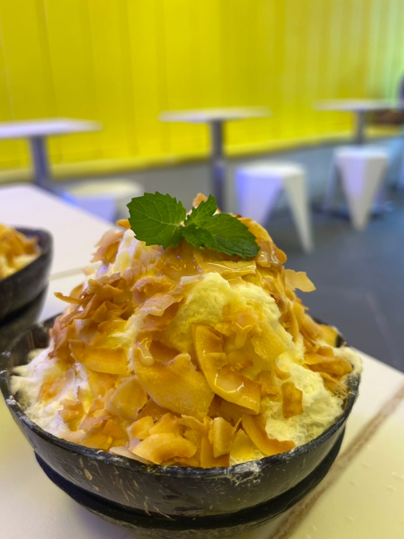 보라카이 디저트 추천 할로망고 코코마마 코코넛워터 망고코코넛아이스크림졸리비 망고파이 네이버 블로그