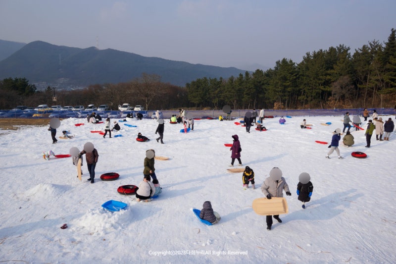 겨울 대구근교가볼만한곳 가산수피아 눈썰매장 빙어잡기 네이버 블로그