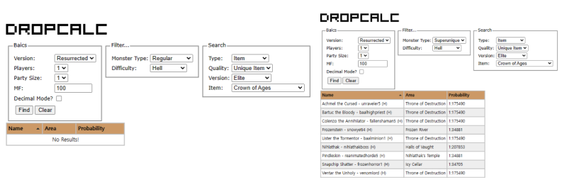 디아2 레저렉션 매찬 & 풀방 아이템 드랍률은 얼마나될까? : 네이버 블로그