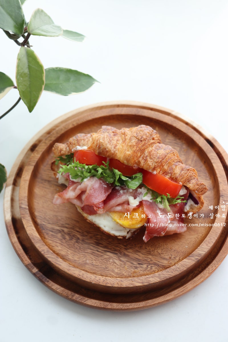 크로와상 생지 에어프라이어 크루아상 냉동생지 맛있는 크로와상 샌드위치 만들기 소스 네이버 블로그