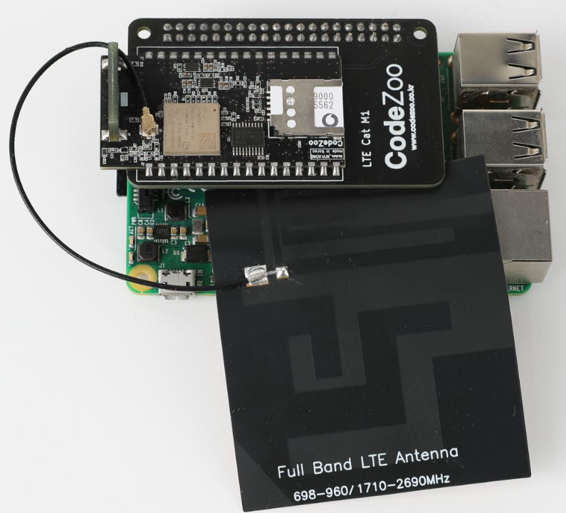 [세상에서 가장 작은 LTE Cat.M1모듈] LTE CATM1 내장형 모뎀은 내장 안테나와 외장 안테나를 함께 사용할 수 ...