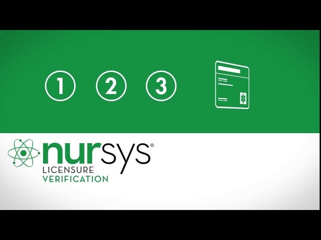 (NJ 엔돌스) Nurse License Verification - Nursys : 네이버 블로그