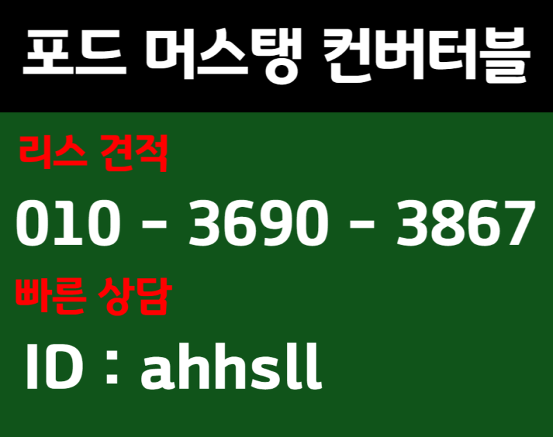 포드 머스탱 컨버터블 막차 타기 좋은 날씨죠 네이버 블로그