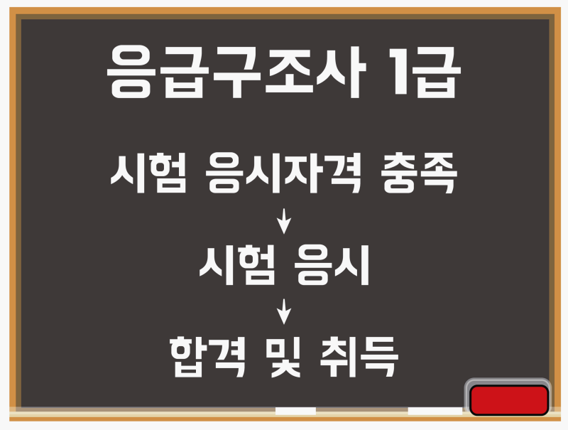 응급구조사 자격증 2급1급 취득 방법 응급구조학과양성기관 네이버 블로그
