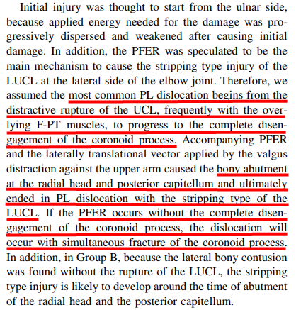 [정형외과 전문의] 팔꿈치 관절의 불안정성, 탈구 (elbow dislocation, PLRI, PMRI, fracture ...