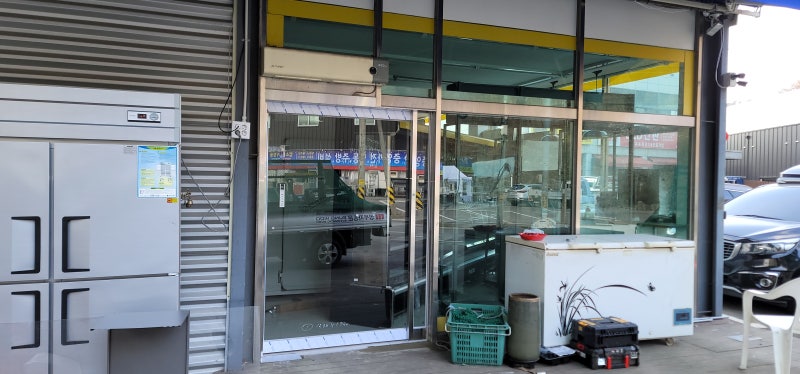 용인 기흥 구성동 자동문설치 강화도어철거후 내부에 자동문설치 네이버 블로그