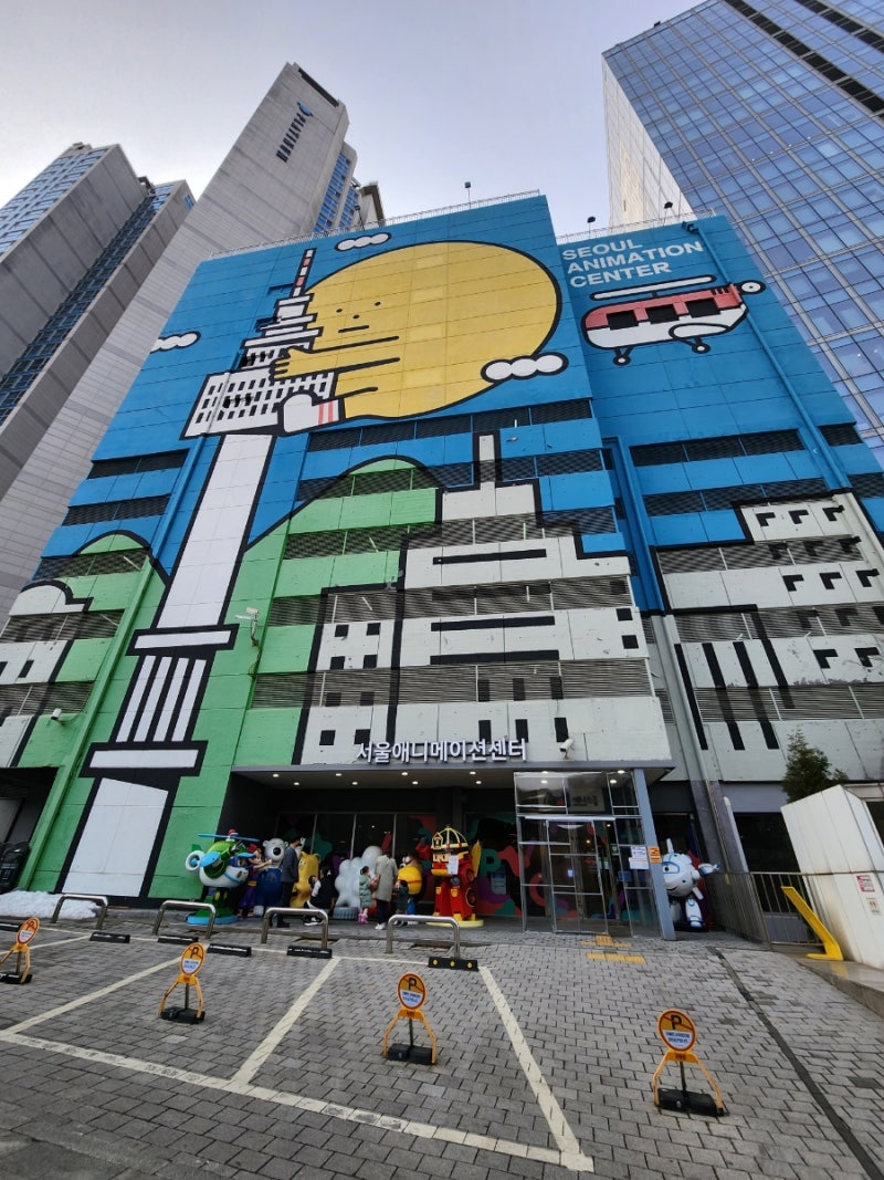7살도 좋아하는 캐릭터 친구들 많이 만나 볼 수 있는 SBA서울애니메이션센터 애니소풍과 만화의집 주말에 다녀왔어요 : 네이버 블로그