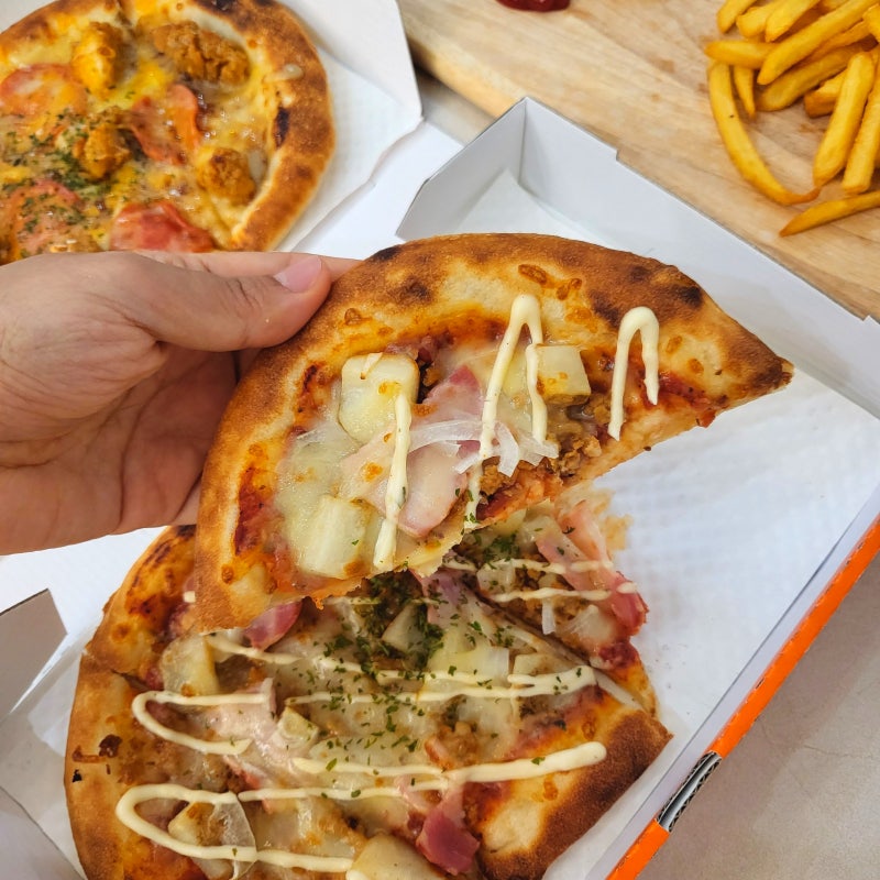 1인피자 고피자 메뉴 추천 가격 칼로리 Gopizza 가성비 굿잡 네이버 블로그