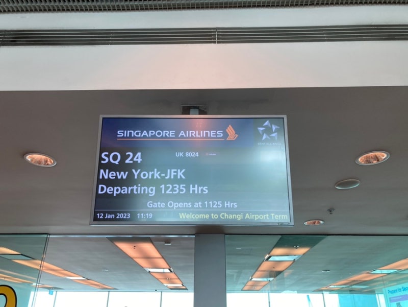 [20230112] 싱가포르항공 16번째 탑승 SQ24 싱가포르-뉴욕 (SIN-JFK) A350-900ULR 프리미엄 이코노미 ...