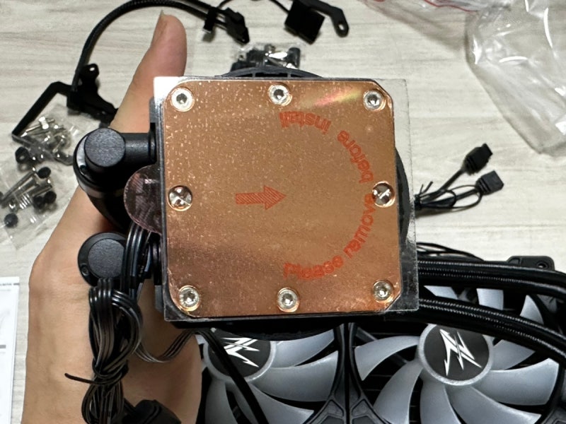 CPU 수냉쿨러 잘만 Alpha24 사용 후기 : 네이버 블로그