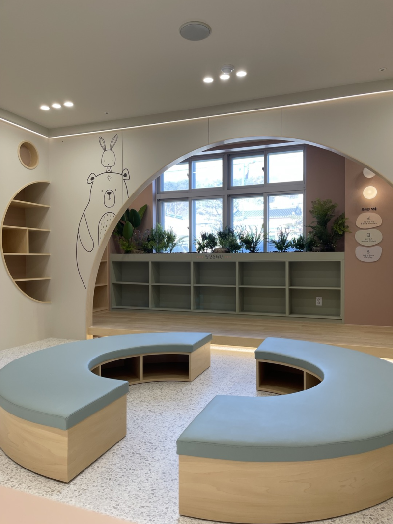 충남학교인테리어 청양유치원도서실 환경개선공사 Work 아키란실내건축연구소주 네이버 블로그