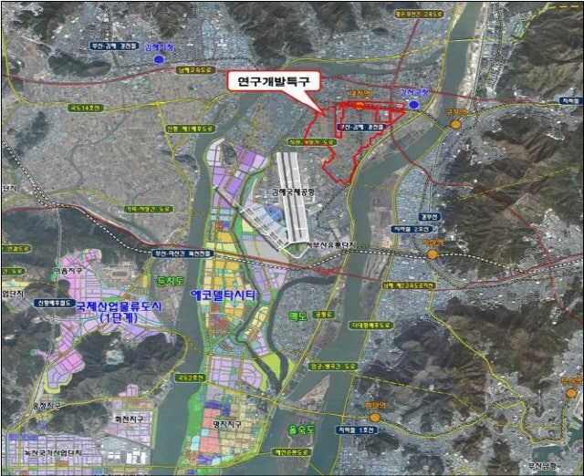 부산 대저동 대저 공공주택지구 지정 승인 연구개발특구 연계 추진현황 사업개요 부산 강동지구 대저지구 강서구 에코