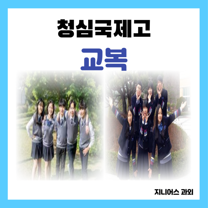 청심국제고 서울대 해외 대입실적 경쟁률 교복 기숙사 학비 신입생 입학전형 모집요강 등 청심국제고등학교의 모든 것 네이버 블로그