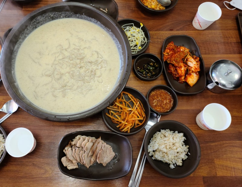 화성 융건릉 맛집 들깨칼국수 보리밥 수육이 맛깔진 안녕동 들깨방앗간 네이버 블로그