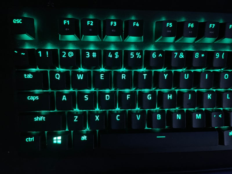 레이저 헌츠맨 V2 게이밍 키보드 내돈내산 후기 :: RAZER Huntsman V2 Linear TLK : 네이버 블로그