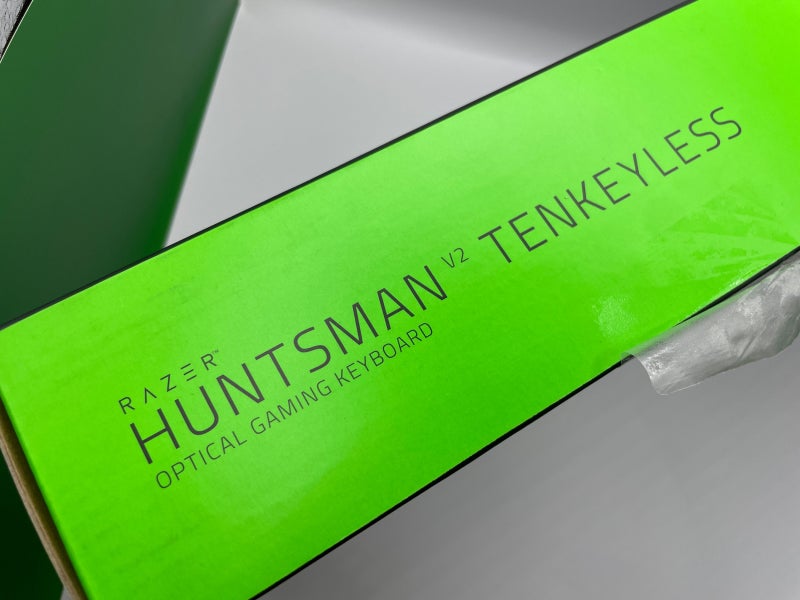 레이저 헌츠맨 V2 게이밍 키보드 내돈내산 후기 :: RAZER Huntsman V2 Linear TLK : 네이버 블로그