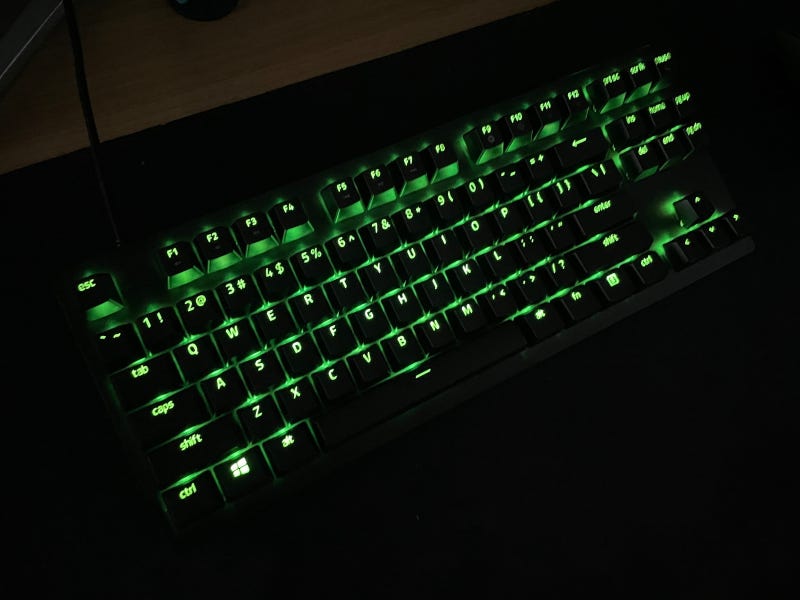 레이저 헌츠맨 V2 게이밍 키보드 내돈내산 후기 :: RAZER Huntsman V2 Linear TLK : 네이버 블로그