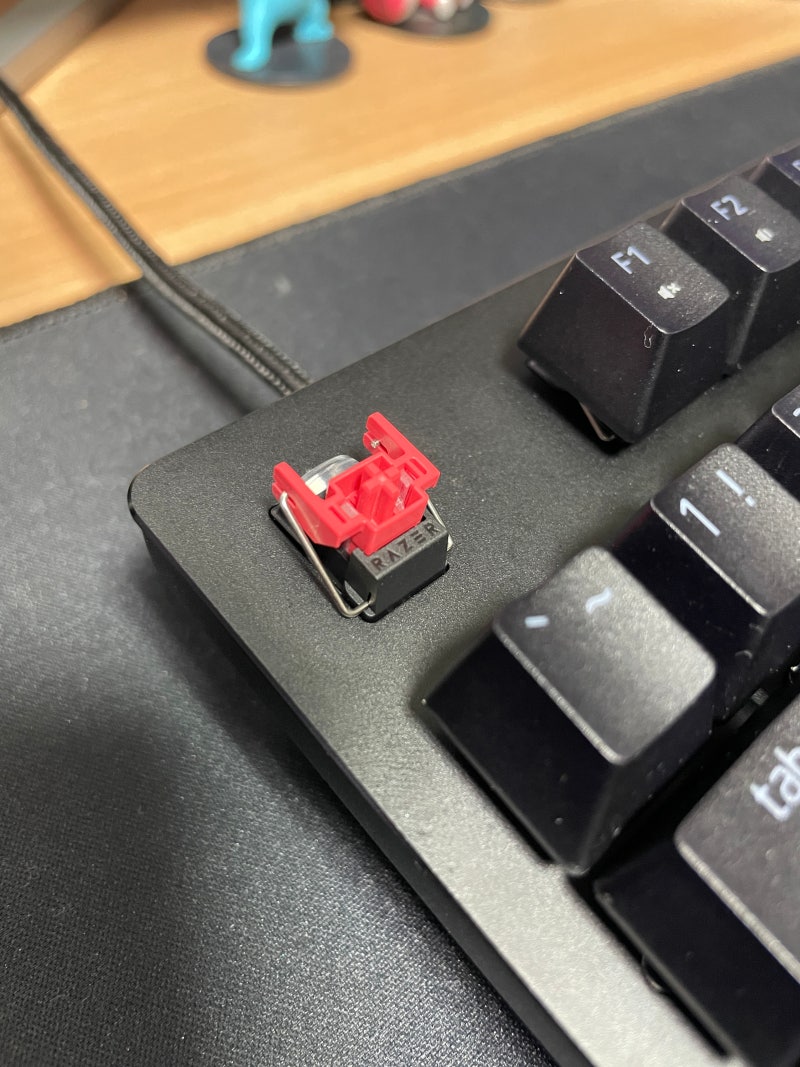 레이저 헌츠맨 V2 게이밍 키보드 내돈내산 후기 :: RAZER Huntsman V2 Linear TLK : 네이버 블로그