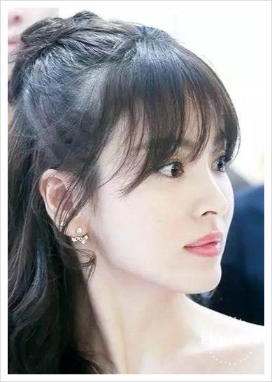 앞머리 자를까말까 옆머리 사이드뱅 시스루뱅 여자 앞머리펌 스타일 총정리 네이버 블로그
