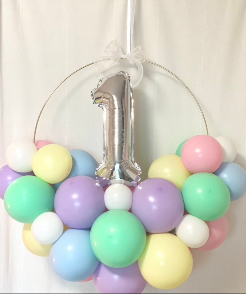 돌잔치 레터링풍선 풍성한 돌상 꾸미기 좋아요 : 네이버 블로그