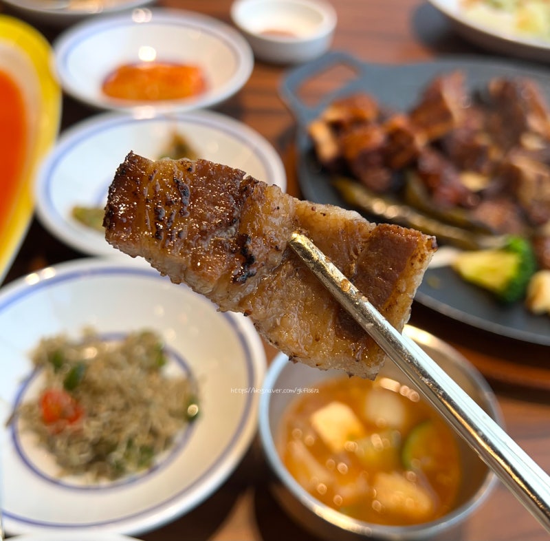 평택돼지갈비 차순옥 구워져 나오는 점심특선 평택고덕맛집 송탄 고깃집 네이버 블로그