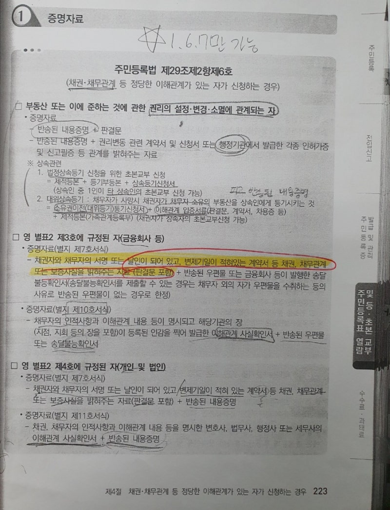 내용증명 반송과 수신인 주민등록초본 발급받기 법령 사무규정 등 네이버 블로그