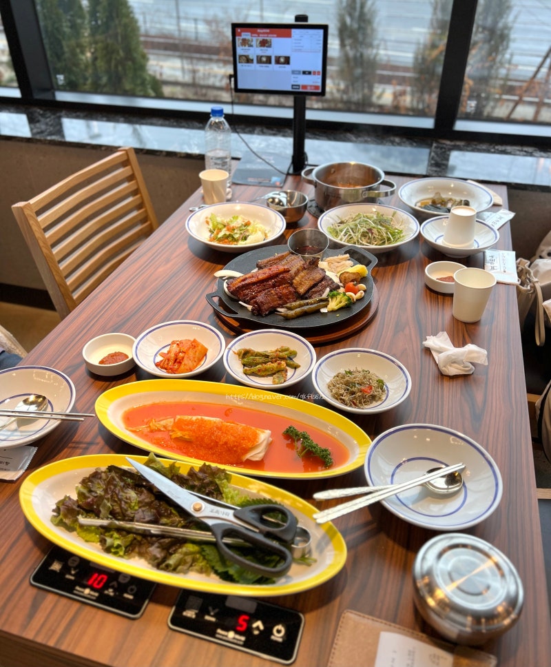 평택돼지갈비 차순옥 구워져 나오는 점심특선 평택고덕맛집 송탄 고깃집 네이버 블로그