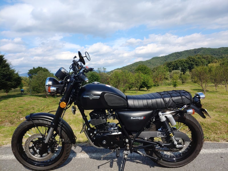 125cc 클래식 바이크 비교, 힙스터125, 부캐너125, 팬텀125, 키든울프125 : 네이버 블로그