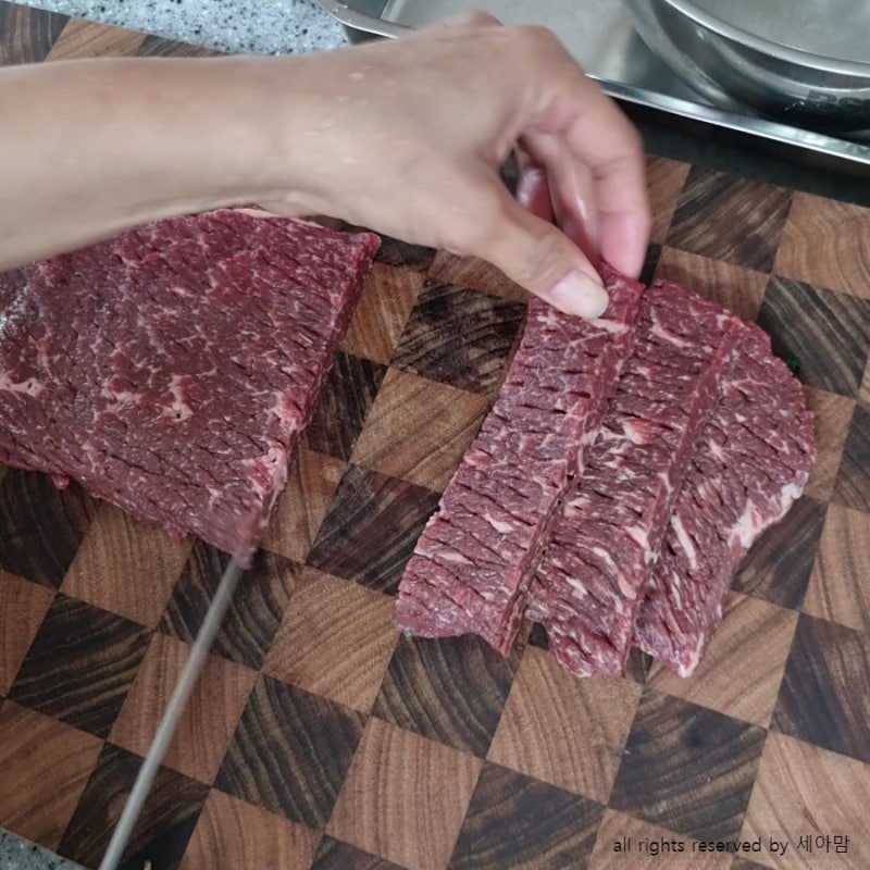 명절에 고기산적 이렇게 해보세요 산적요리 우둔살 꼬치산적 네이버 블로그