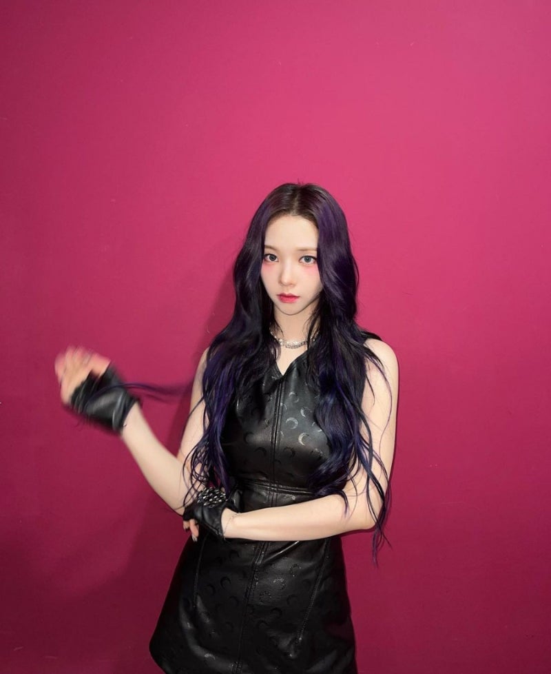 에스파 카리나 헤어스타일 앞머리 있는 포니테일 & 긴머리! : 네이버 블로그