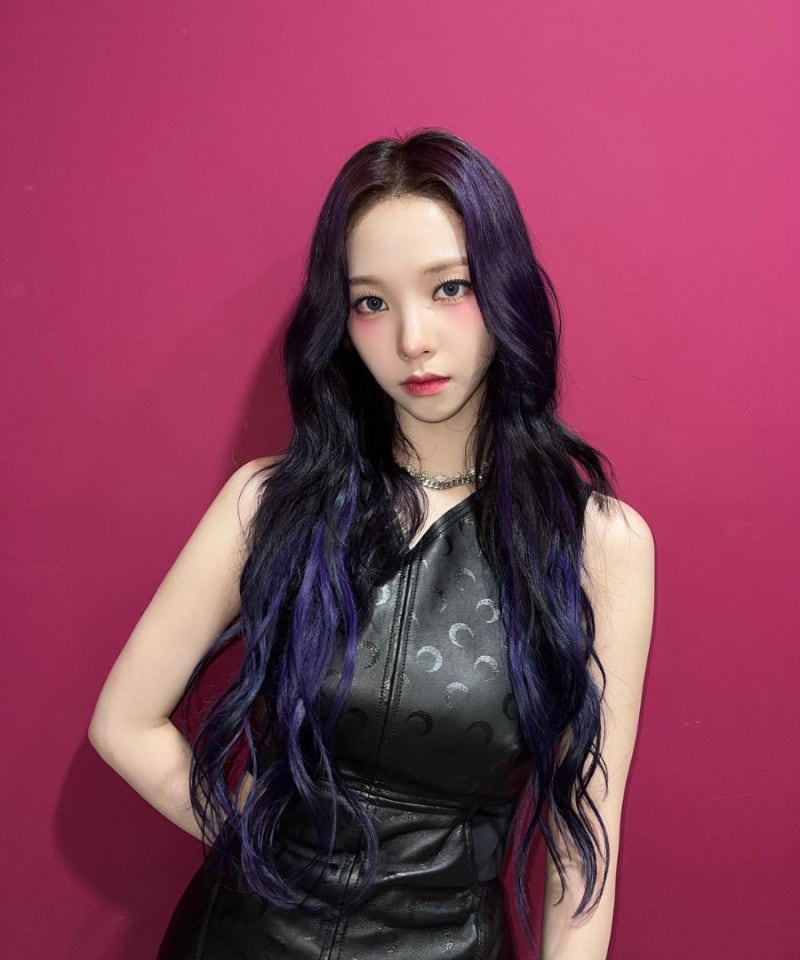 에스파 카리나 헤어스타일 앞머리 있는 포니테일 & 긴머리! : 네이버 블로그