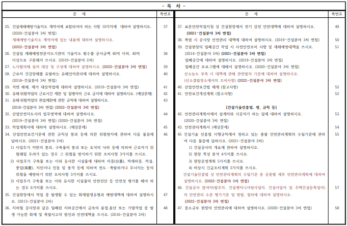3차면접 기출문제 해설 차량계 건설기계의 종류쇄석기 등 및 안전조치사항낙하물 보호구조 설치 등 최신 업데이트