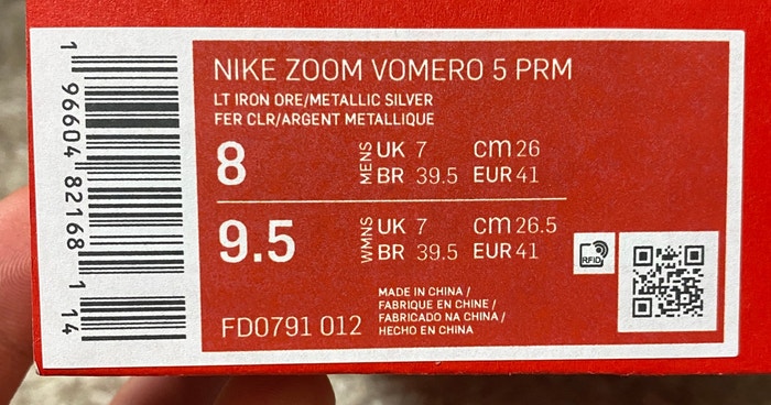 나이키 줌보메로5 프리미엄 라이트 아이언 오어 앤 플랫 퓨터 - Nike ZoomVomero5 PRM Light Iron Ore ...