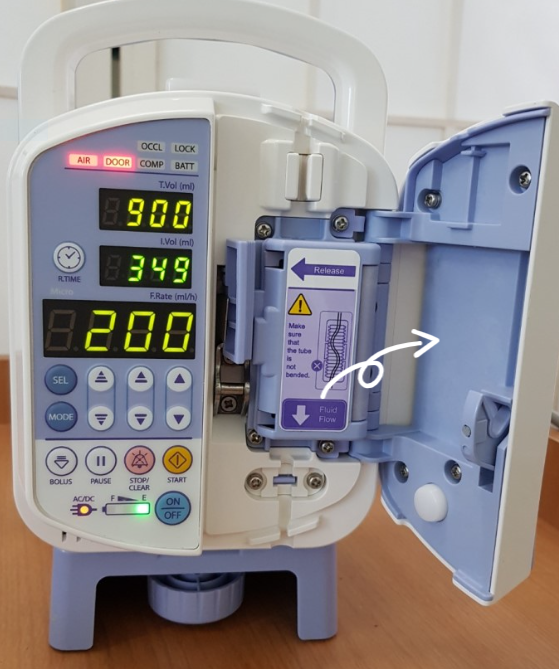 [간호지식] Infusion pump 인퓨전 펌프 사용법 완전 정복!!!ㅣ주의사항ㅣ알람이 뜨는 이유? : 네이버 블로그