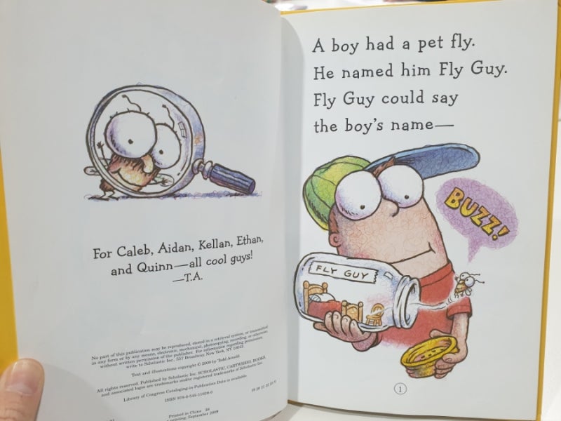 성성동 북토피아 영어그림책동아리 I SPY FLY GUY! (feat.파리만들기 파리낚시) : 네이버 블로그