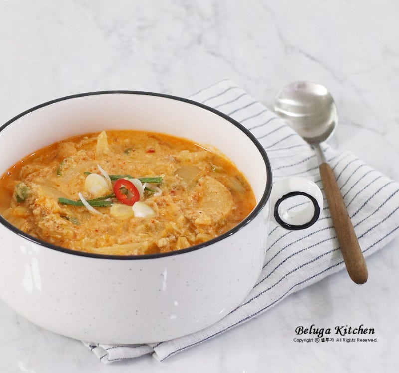 김치 비지찌개 만드는 법 돼지고기 콩비지찌개 레시피 콩비지 요리 네이버 블로그