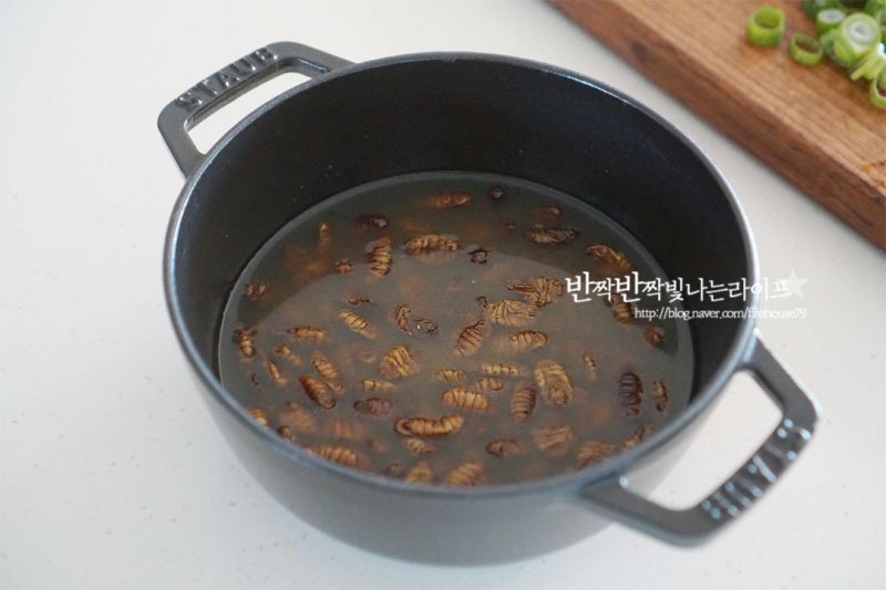 백종원 번데기탕 만드는법 통조림 번데기 요리 소주안주 네이버 블로그