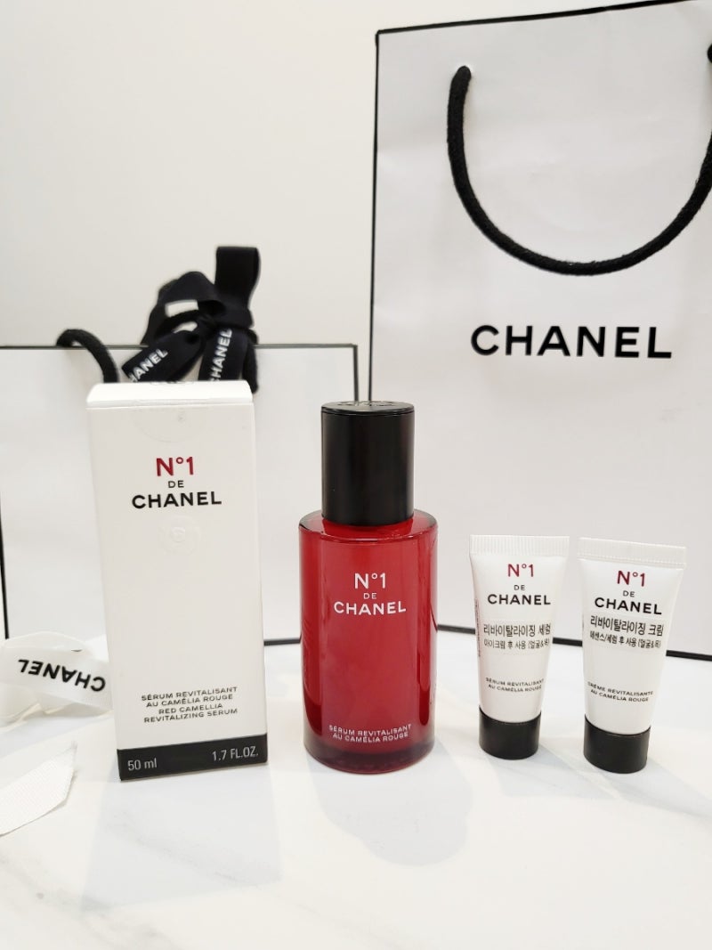 샤넬 기초화장품 넘버원 레드 까멜리아 세럼 no.1 de chanel 내돈내산 실사용 2주일 후기 : 네이버 블로그