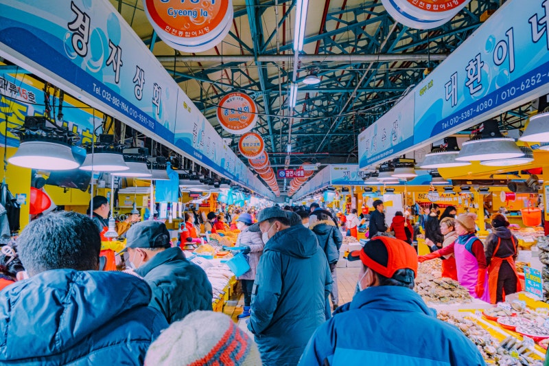 인천 연안부두 종합어시장 민영활어공장 초밥 회 포장 후기 네이버 블로그