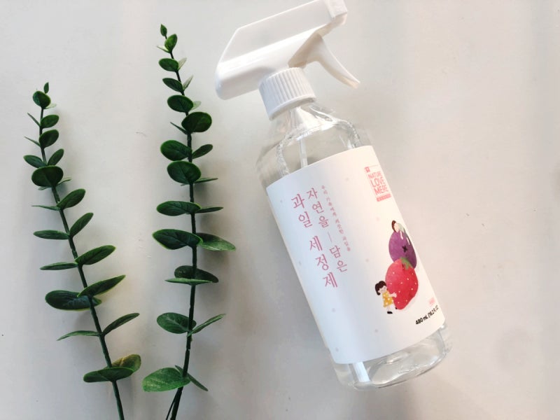 과일야채 뿌리는 과일세정제로 잔류농약제거하세요 네이버 블로그
