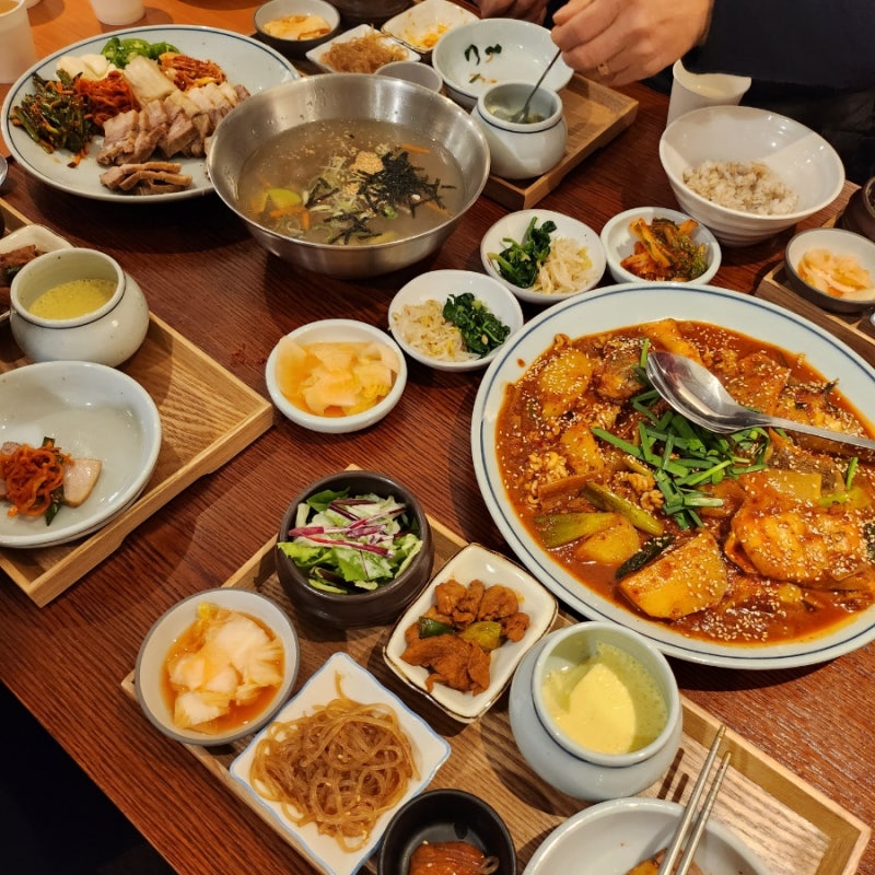 대구 두류네거리 한정식 맛집 평상면옥 대구 뽈찜 맛집 추천 네이버 블로그