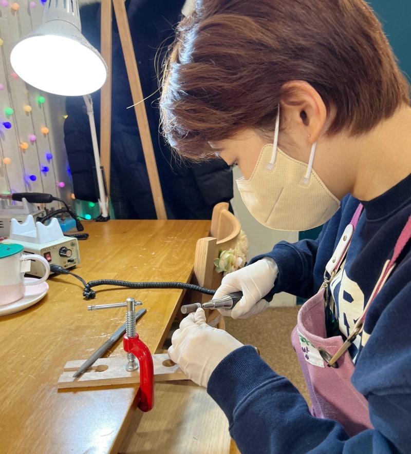 아델라인 공방 서울 반지공방 종로 반지공방 을지로 반지공방 반지만들기 종로 데이트코스 종로 커플링 만들기 익선동