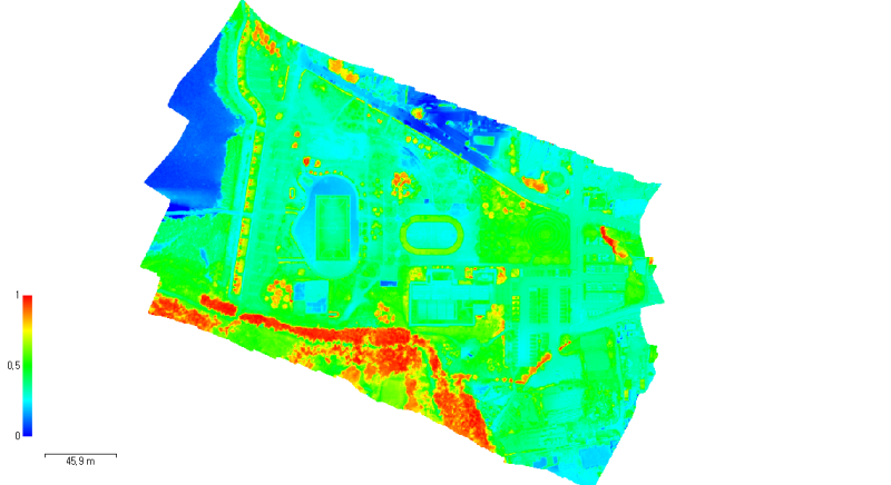 다분광(Multispectral)드론 맵핑과 식생(NDVI, NDRE, GNDVI 등)이론 및 분석방법 : 네이버 블로그