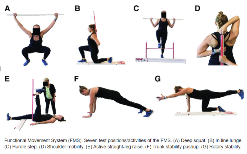 오프시즌 기간 동안의 컨디셔닝과 부상예방을 위한 적합한 훈련 및 기능적 기초 확립, fms test : 네이버 블로그